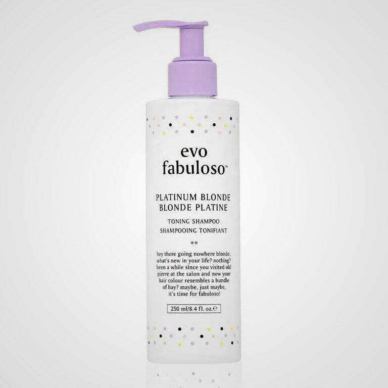 Интенсивный тонирующий шампунь-уход Платинум Блонд 250 мл Fabuloso Platinum Blonde Toning Shampoo Шампунь 250 мл