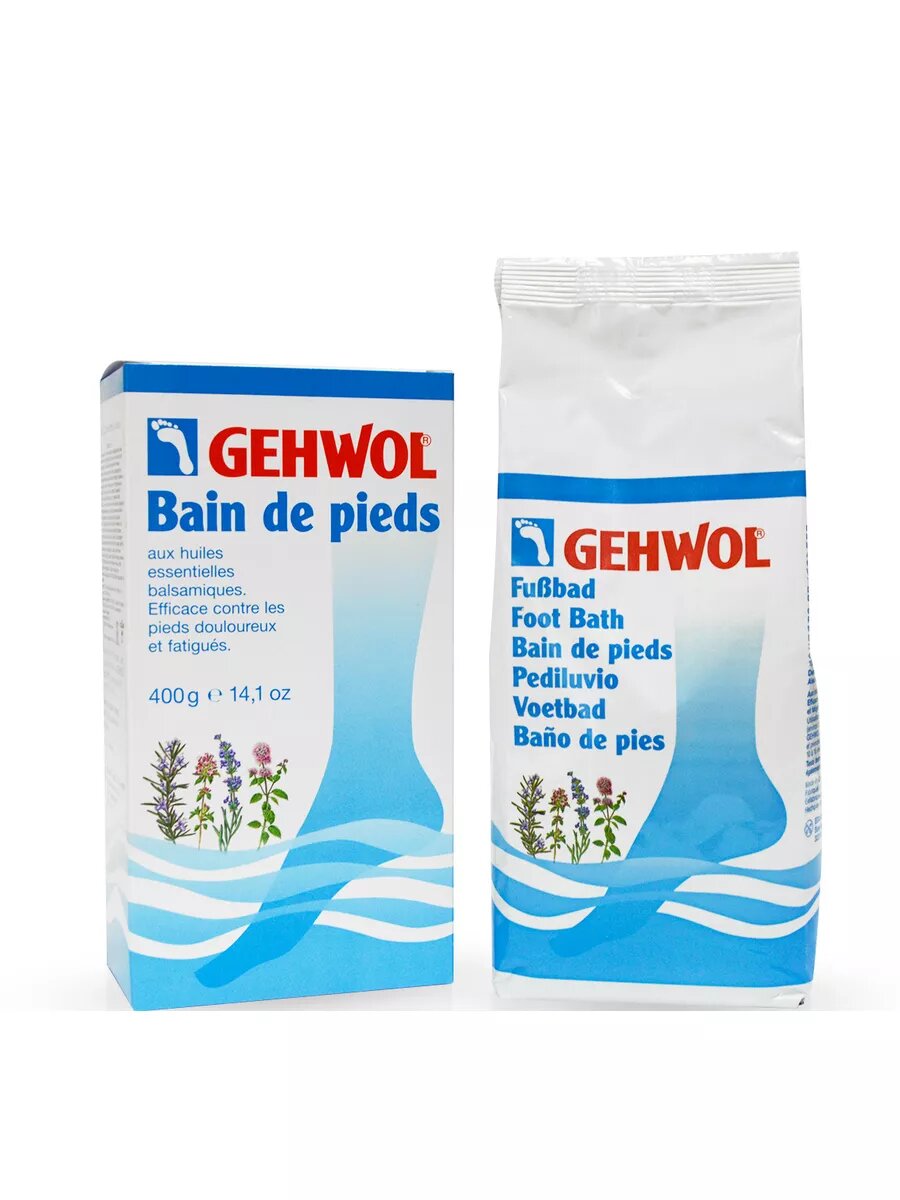 Ванна для усталых ног Gehwol FootBath, бальзамический эффект, для смягчения кожи