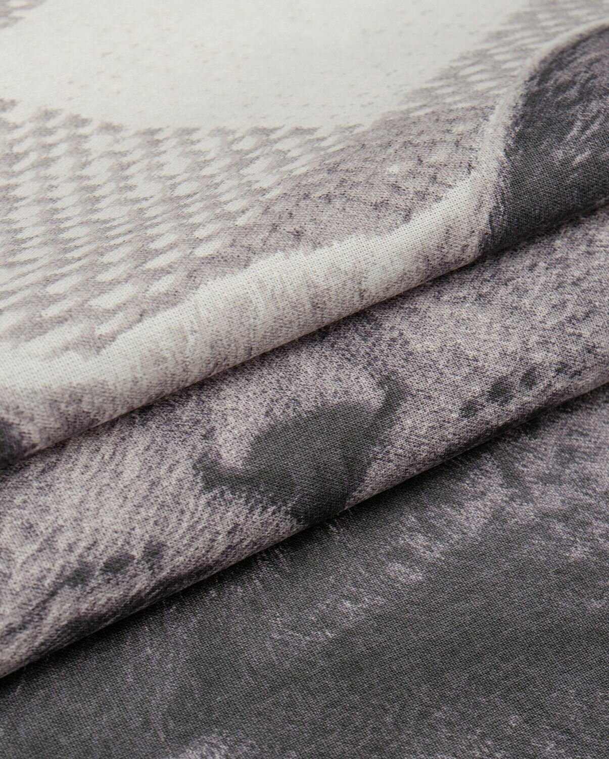 Ткань Плюша (Перкаль 220 см) для шитья постельного белья, отрез 5 м*220 см, цвет серый