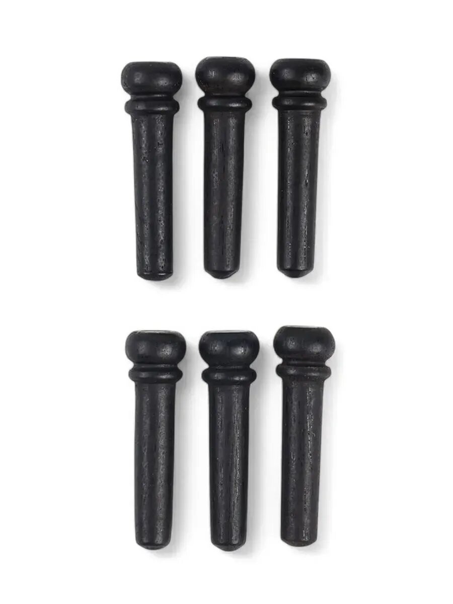 Элегантные фиксаторы для струн из черного дерева