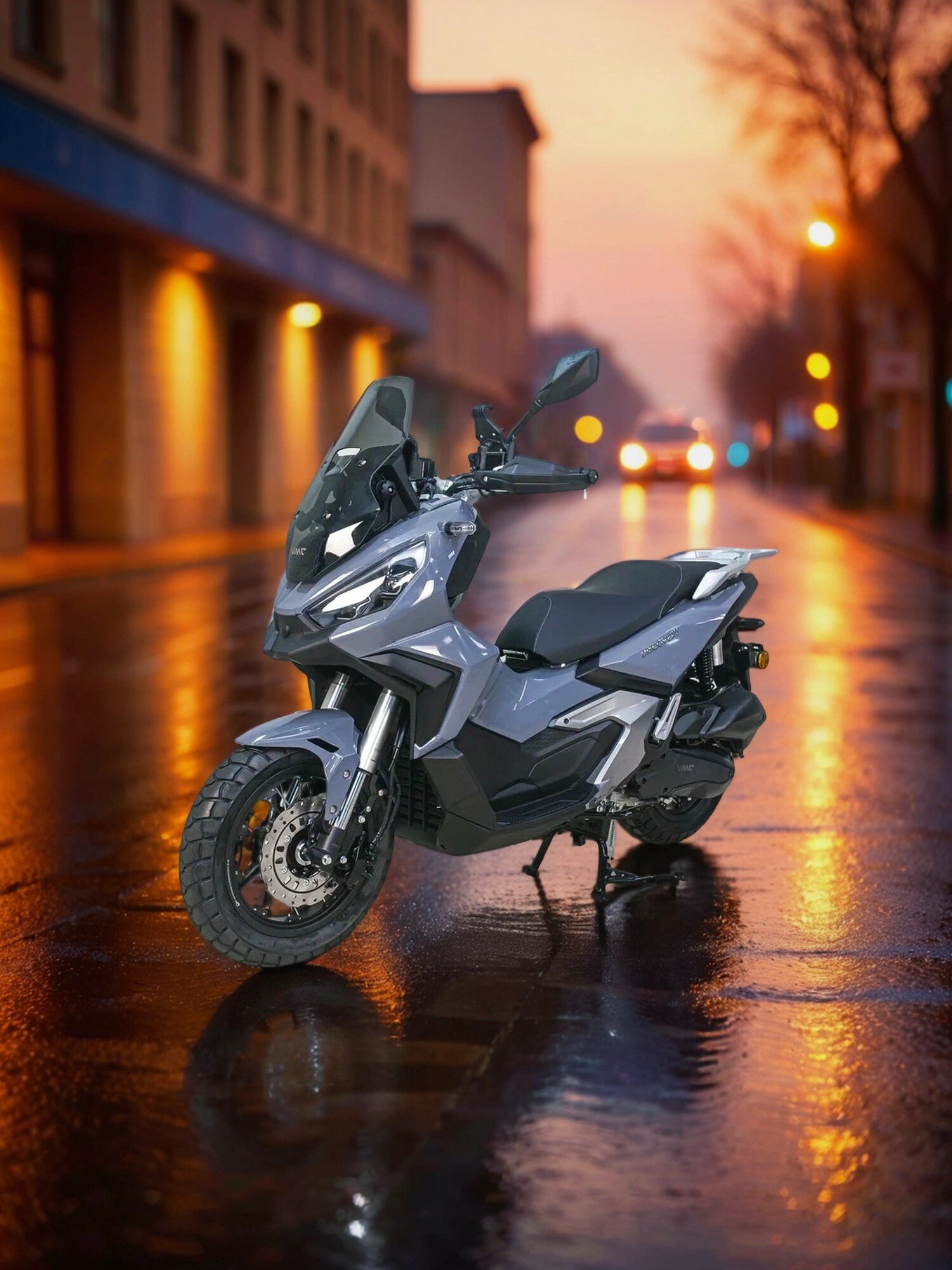 Скутер VMC JET DISCOVERY+ 49 (170) см3, серый глянец