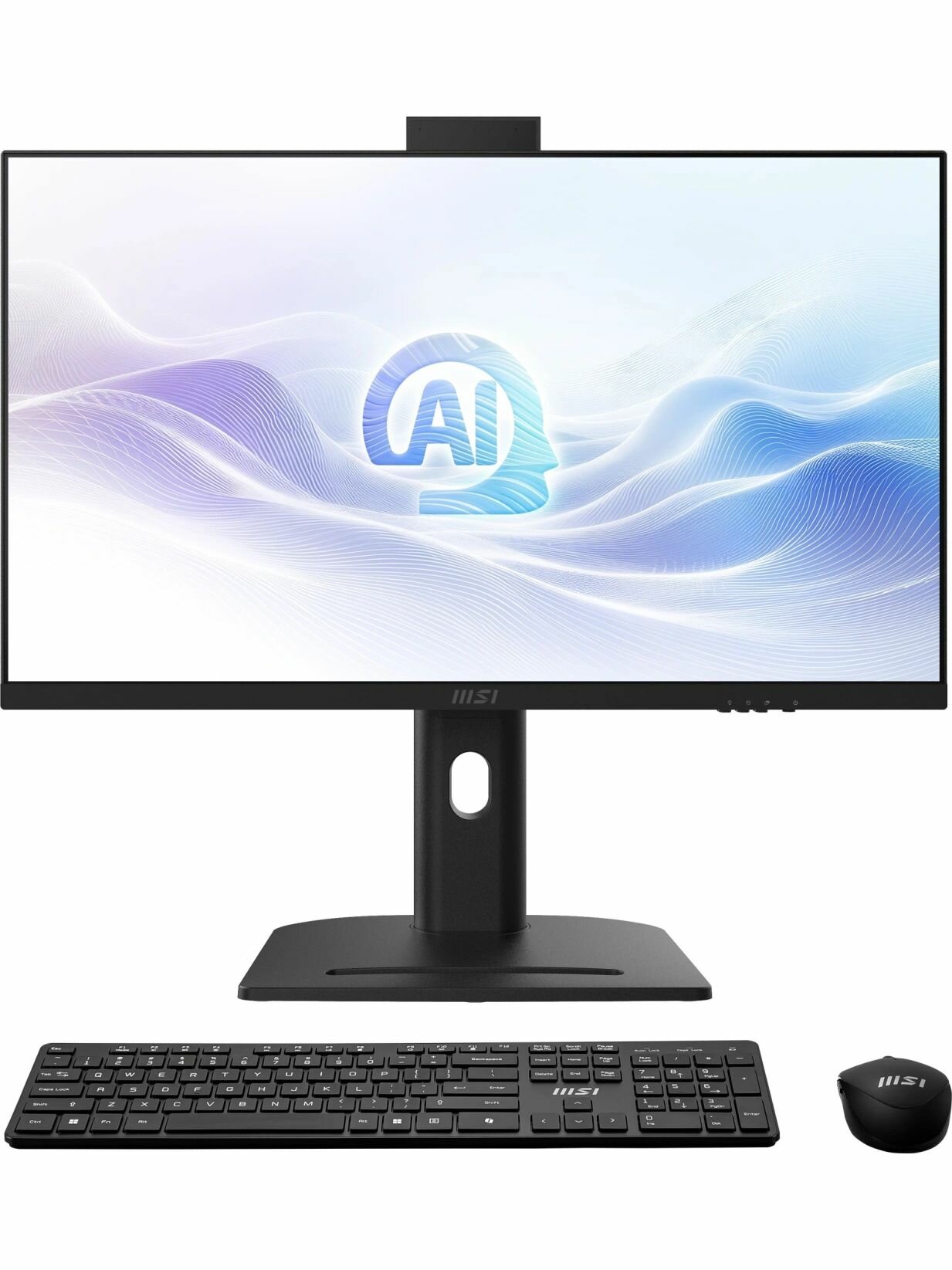 27" Моноблок MSI Modern AM273QP AI 1UM-088XRU WQHD, Intel Core Ultra 7 155H, 32ГБ DDR5, 1ТБ SSD, без операционной системы черный 9s6-af0111-088