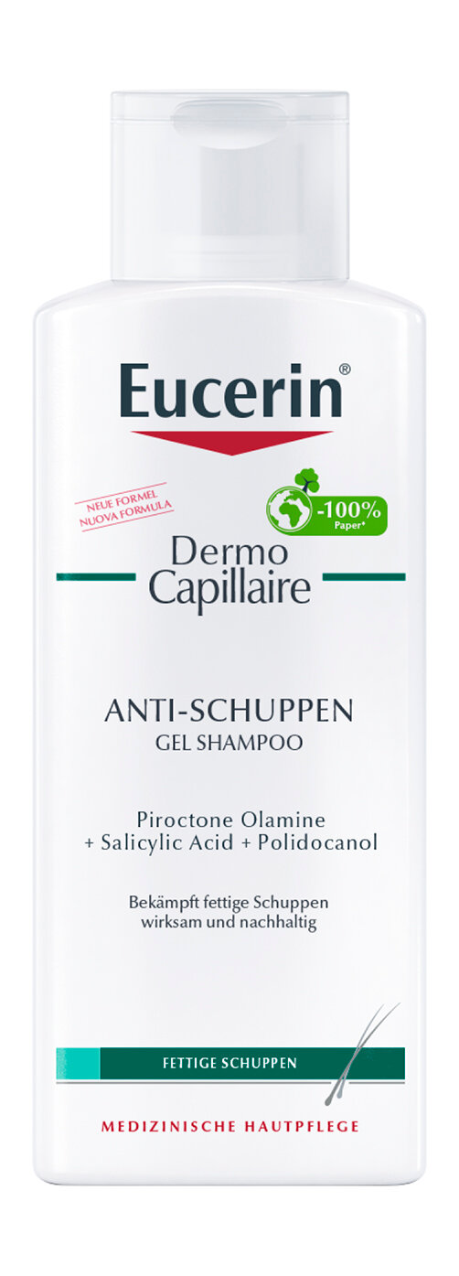 EUCERIN Шампунь для волос против жирной перхоти