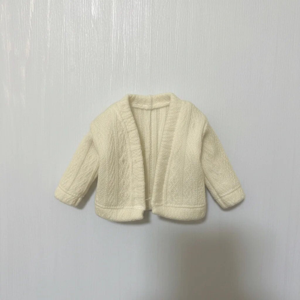 Бежевый кардиган для кукол 30/45 см, Yellow 1-6 Dolls