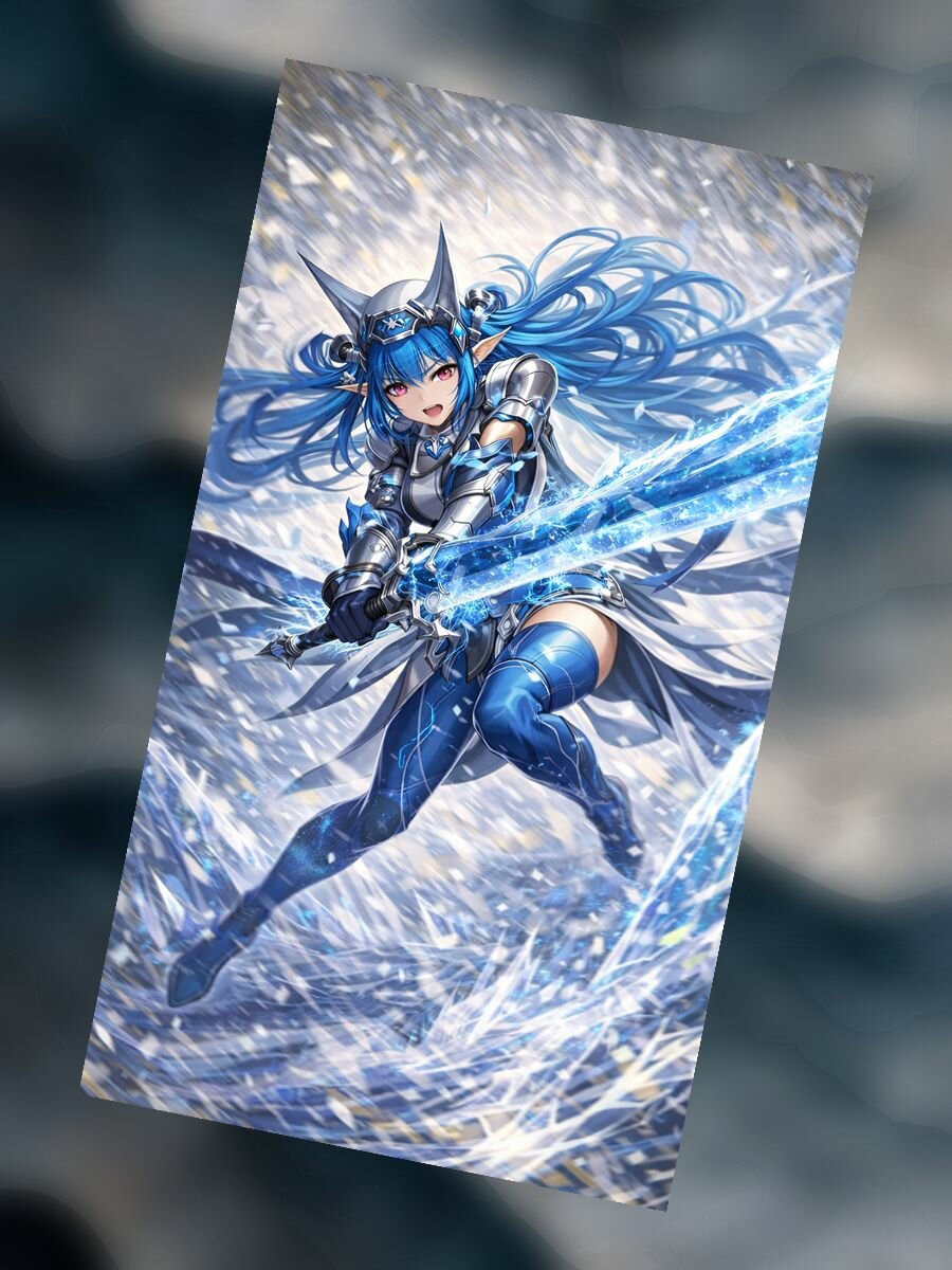 Постер "Arknights: Endfield. Last Rite", 29.7х42см, А3, глянцевый