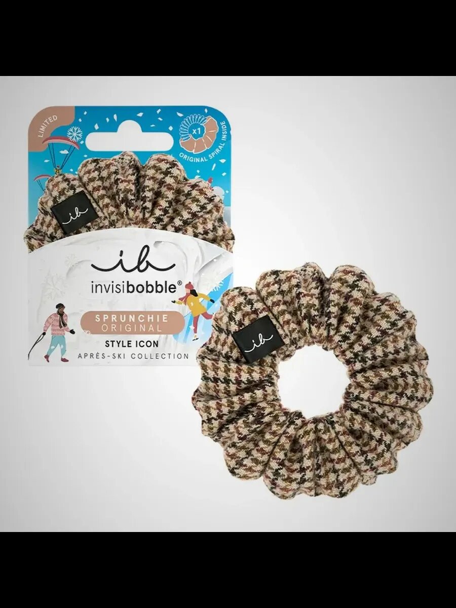 Invisibobble SPRUNCHIE Apres Ski Jacquard Резинка-бра 1 шт