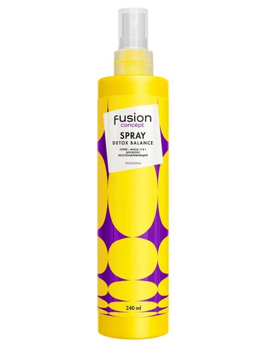 Concept Fusion спрей-маска для волос 17 в 1 восстанавливающий (Spray Detox Balance) 240 мл