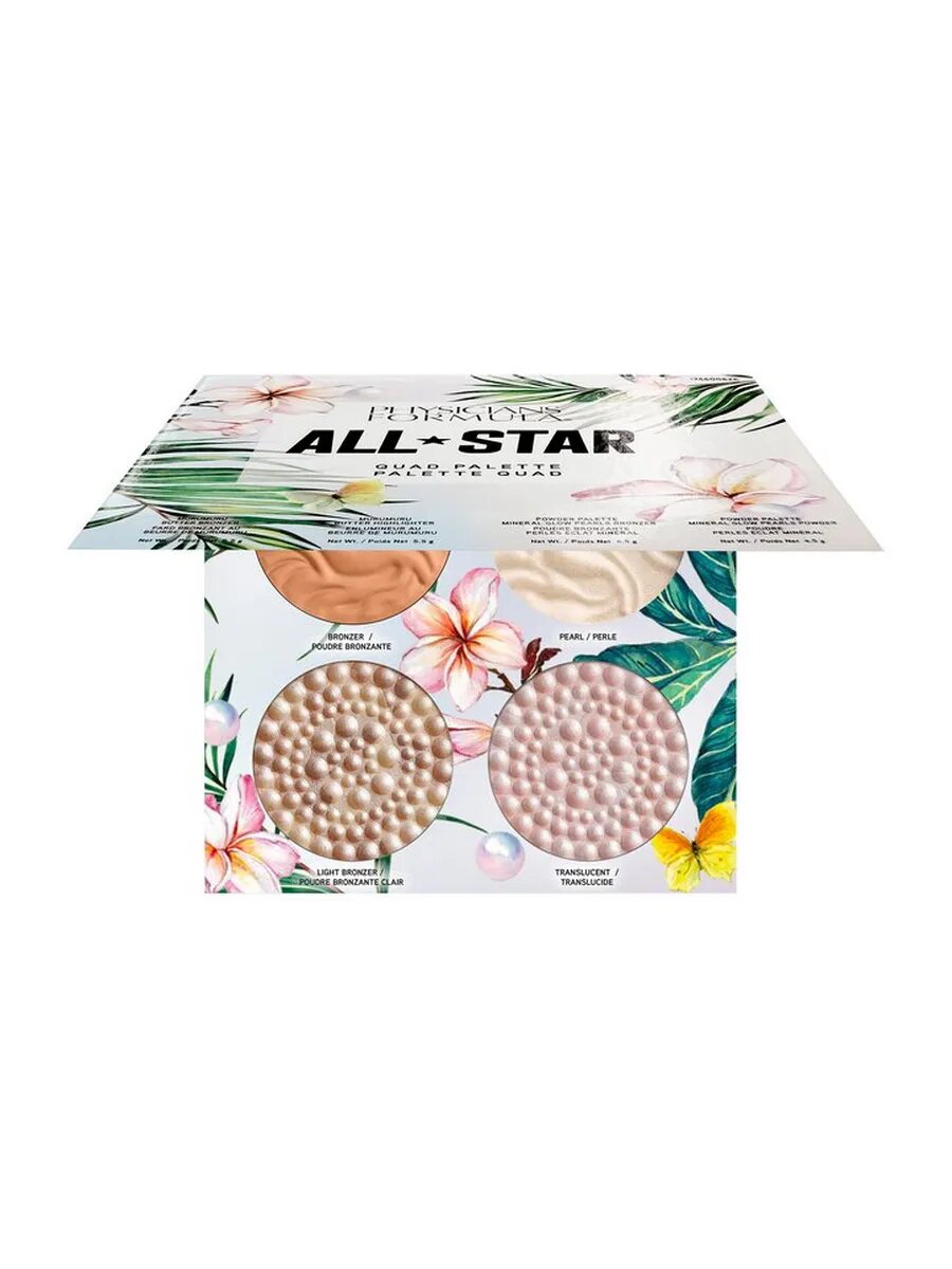 Physicians Formula All Star Face Quad Palette Палетка для макияжа лица 20 мл/гр