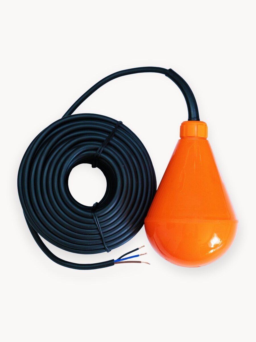 Поплавковый выключатель, сигнализатор уровня для управления насосом МИР-ПВ 5 м