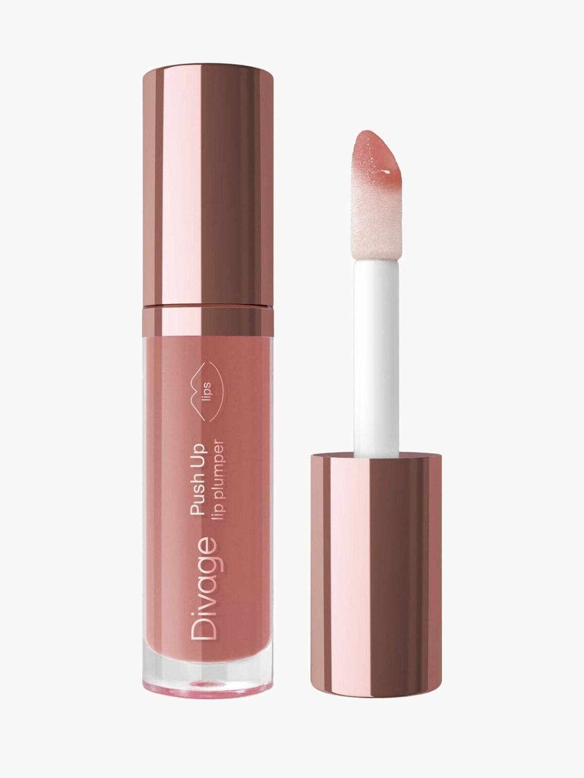 DIVAGE Блеск для губ Push Up Lip Plumper, 4,5 мл, 04