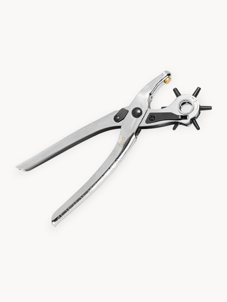 Револьверный дырокол для кожи DELI 6-в-1 DL1919С 98395