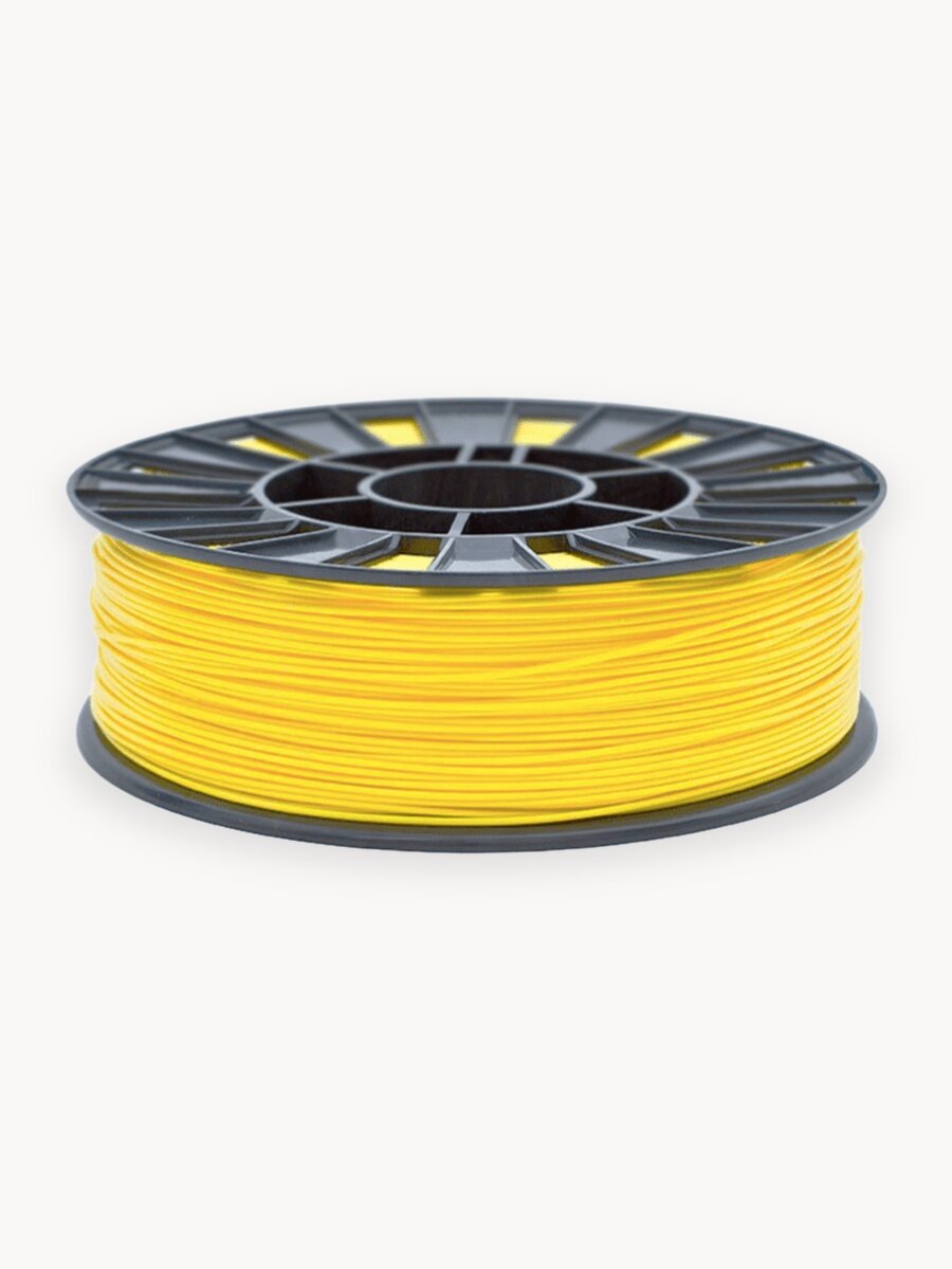 PETG пластик LIDER-3D Classic для 3D принтера 1.75 мм, Жёлтый, 1 кг