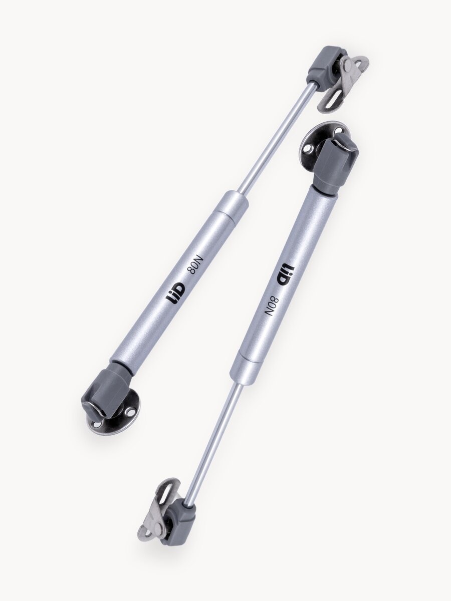 Газлифт мебельный 80N LID, для фасадов 300-600 мм, открывание вверх