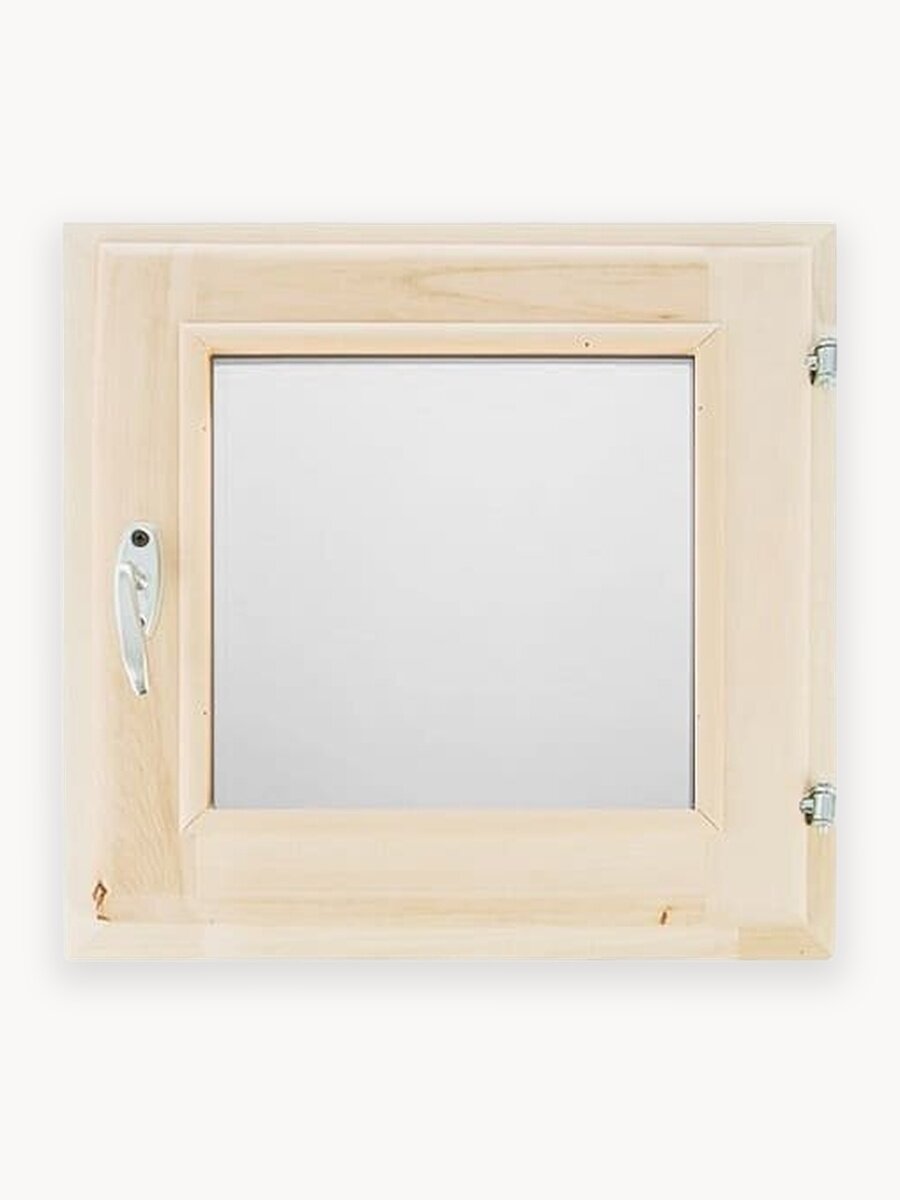 Оконный блок стеклопакет, липа (50 х 60)