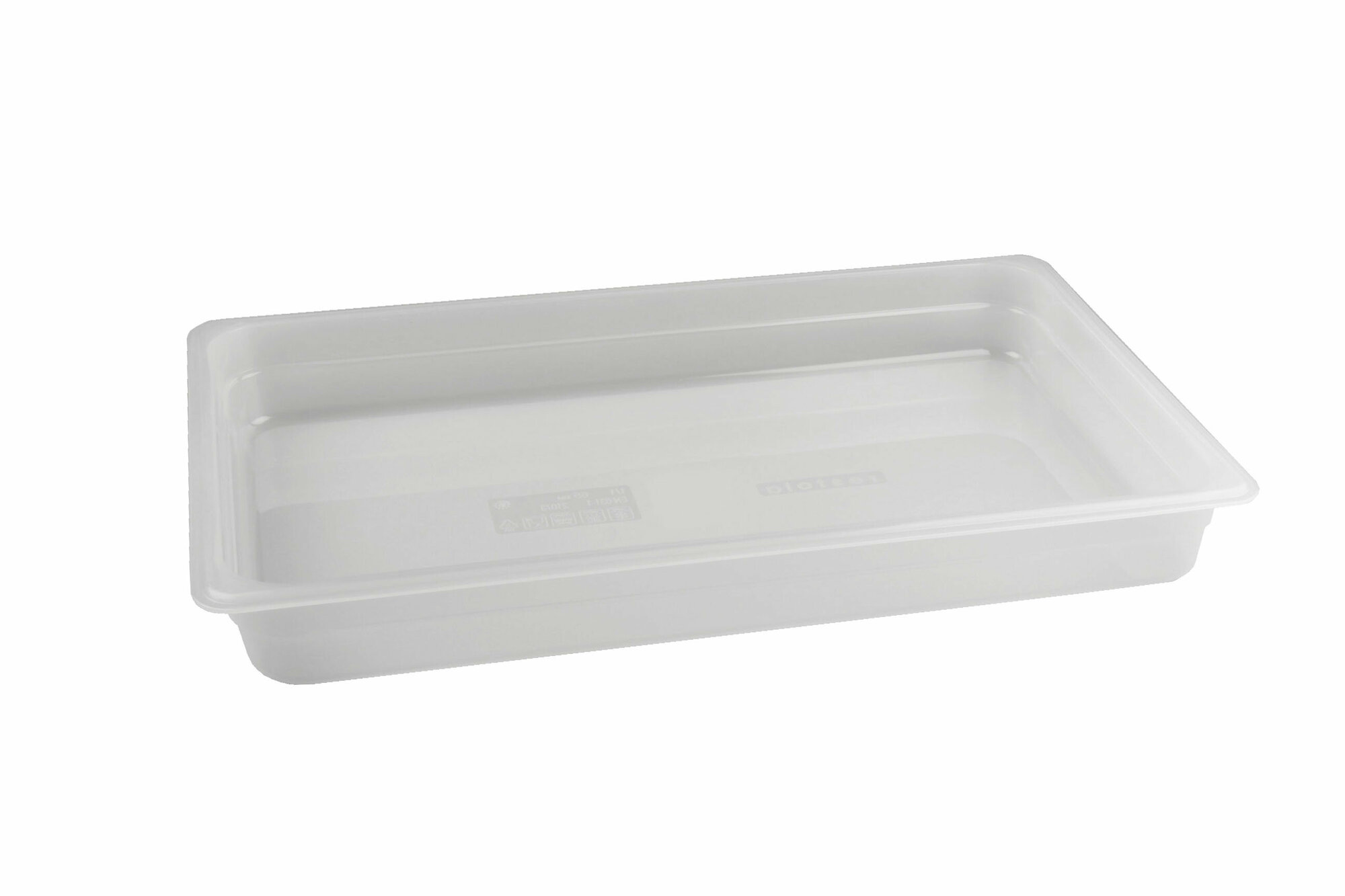 Гастроемкость полипропилен 1/1х65 (530х325х65мм) матовая