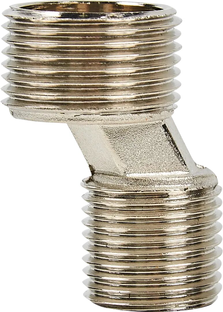 Эксцентрик для смесителя 3/4x1/2 наружная-наружная резьба никелированная латунь