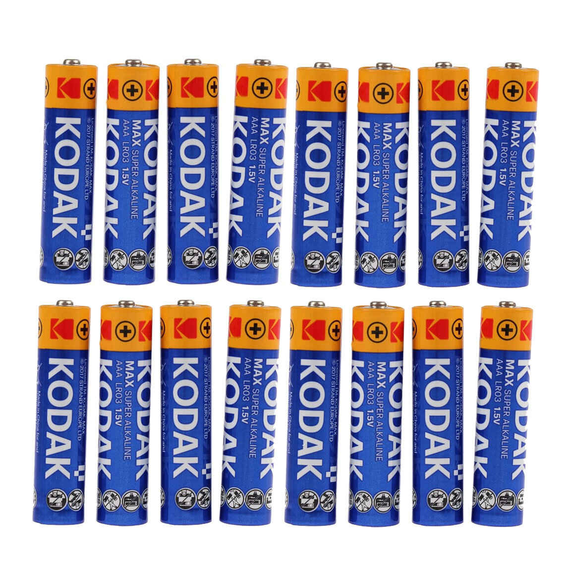 Батарейка Kodak Мax (Б0005124) ААА мизинчиковая LR03 1,5 В (16 шт.)