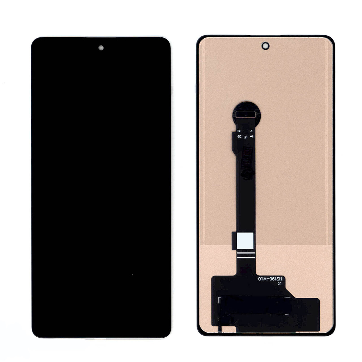 Дисплей (экран) в сборе с тачскрином для Xiaomi Poco X5 Pro черный (TFT-совместимый) / 1080x2400