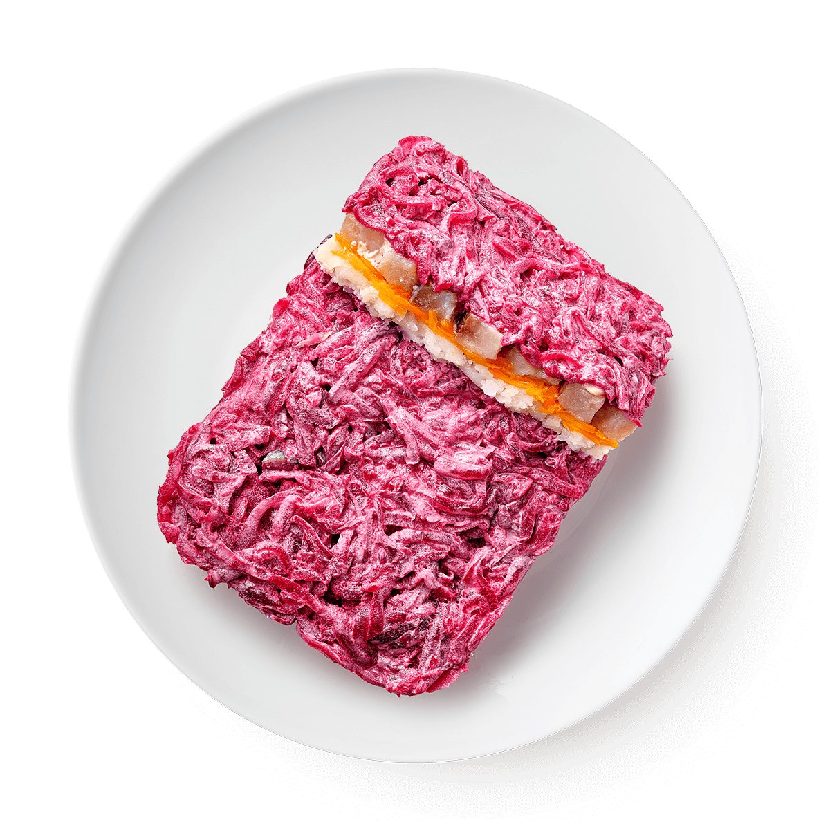 Салат Из Лавки "Сельдь под шубой", большая порция, контейнер, 400 г