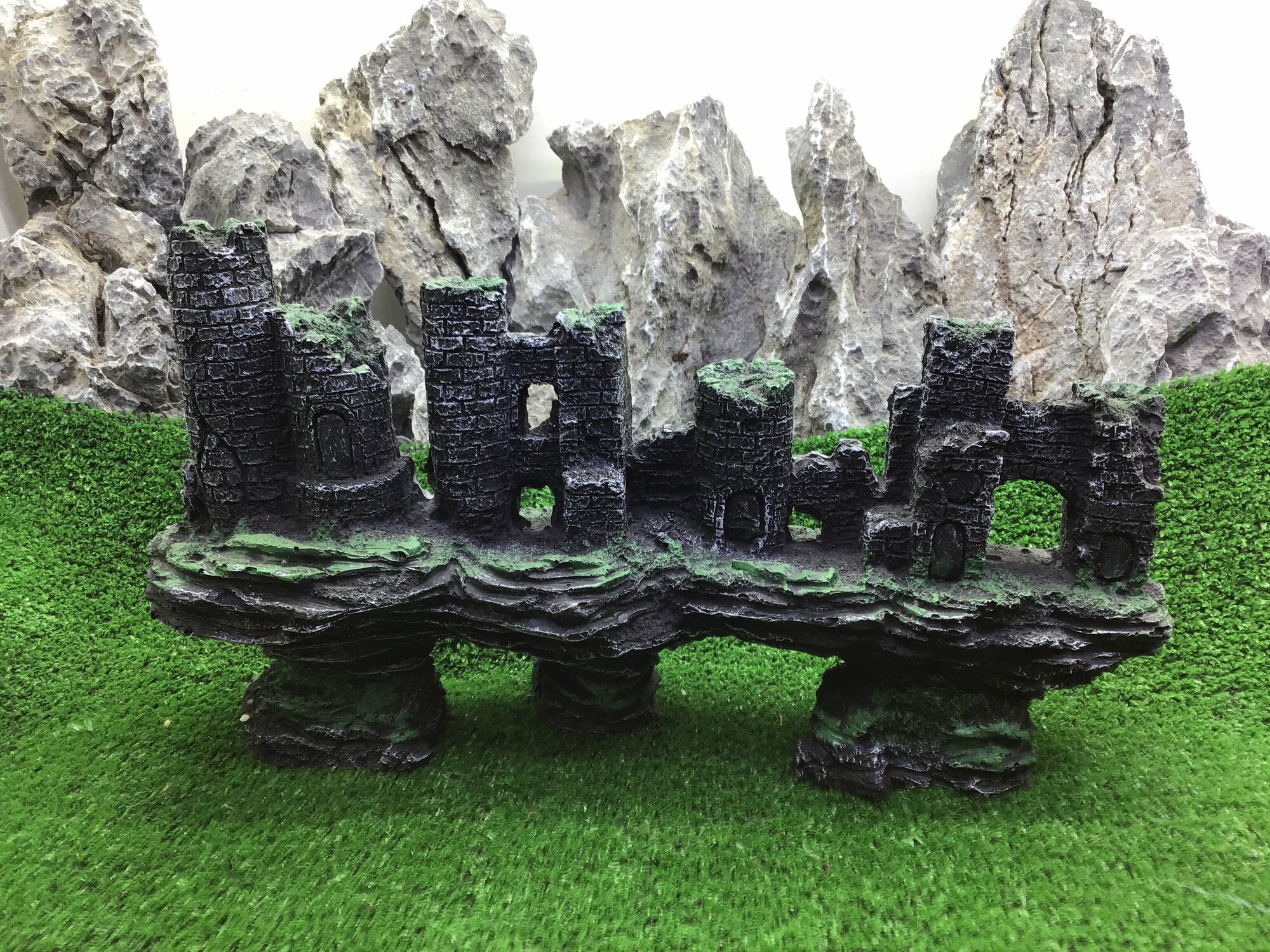 Грот для аквариума ZelAqua NH-133 декор аквариумные, 35×10×19.5 см