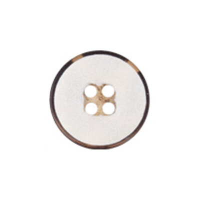 Пуговица "Gamma" LQ 0040 32 " ( 20 мм) № А001 белый