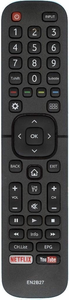Пульт для Hisense EN2B27 для телевизора Smart TV
