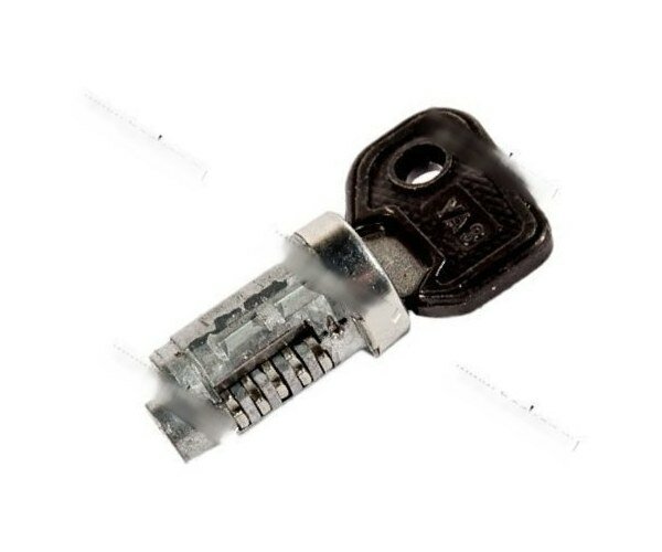 Личинка замков ручки двери уаз с ключом