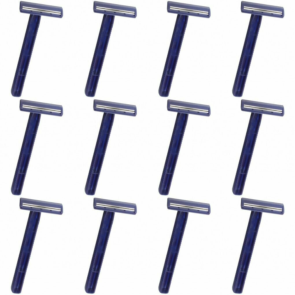 DORCO Одноразовый станок для бритья, Twin Blade Fixed, с 2 лезвиями, 12 шт