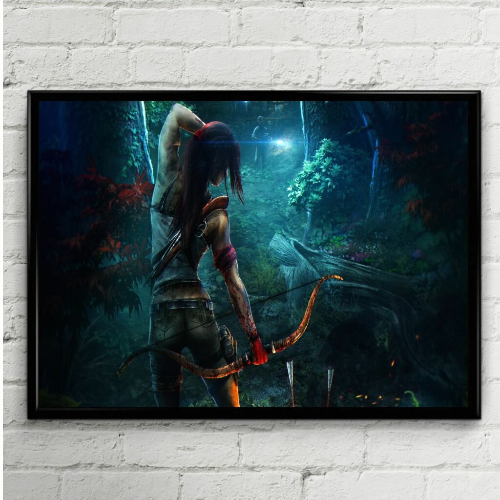 Постер "fan art for tomb raider reborn" Cool Eshe из коллекции "Любимые герои", А3