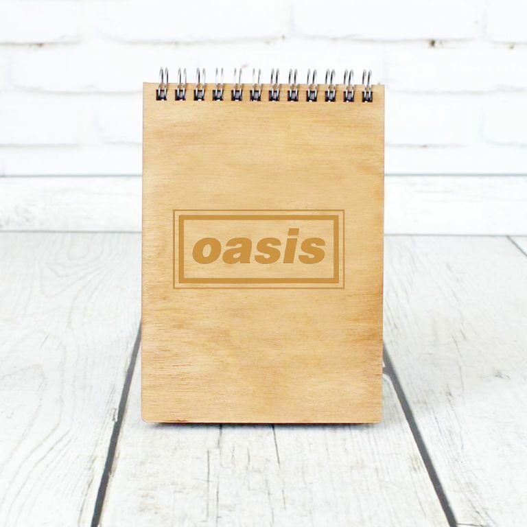 Скетчбук деревянный Oasis, Оазис №1