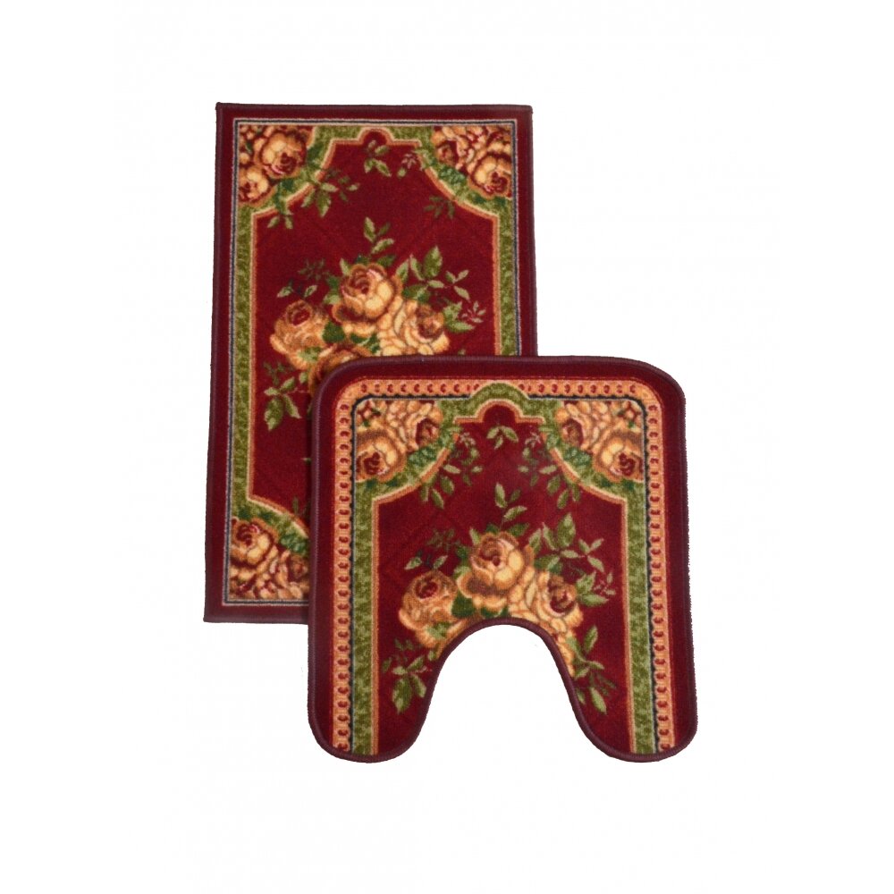 Комплект ковриков для ванной Нью Соса 57х80+57х90 / 20540-45220-58 red