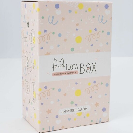 Коробочка милоты Ilikegift MilotaBox mini "Happy Birthday Box" MBS023