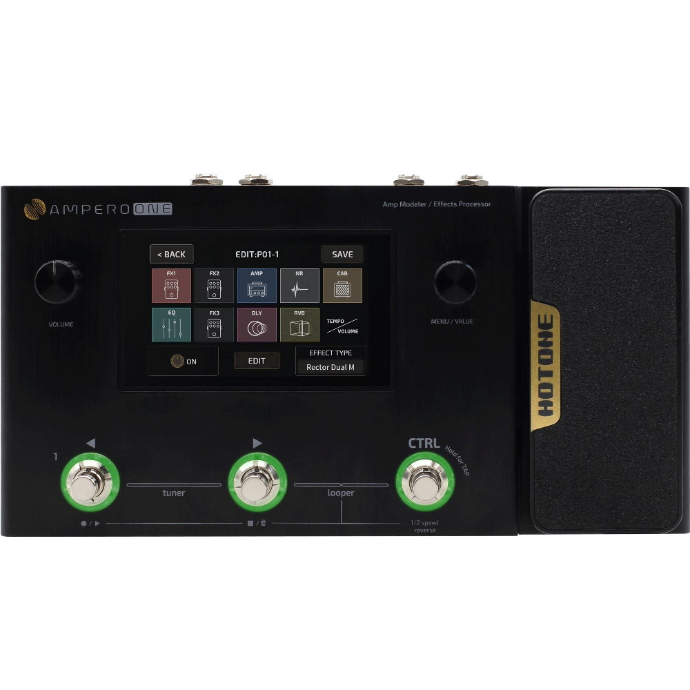 Гитарный процессор эффектов HOTONE Ampero One