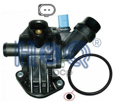 Термостат Audi A4, A6, Volkswagen Passat (1.8T-2.0, 00-) H&Q арт. 5010AU113
