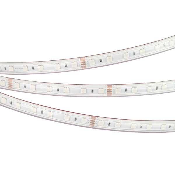 Лента светодиодная Arlight Лента герметичная RTW-PS-B60-12mm 24V RGB (14.4 W/m, IP67, 5060, 5m) (ARL, -), 5м