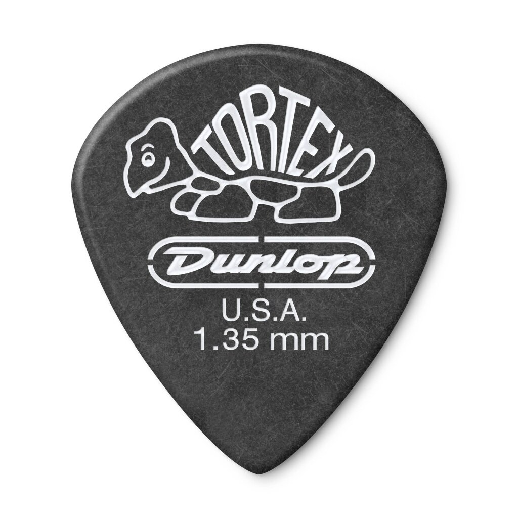 Набор медиаторов DUNLOP 482R1.35 Tortex Pitch Black Jazz III, 1,35 мм, упаковка 72 шт.