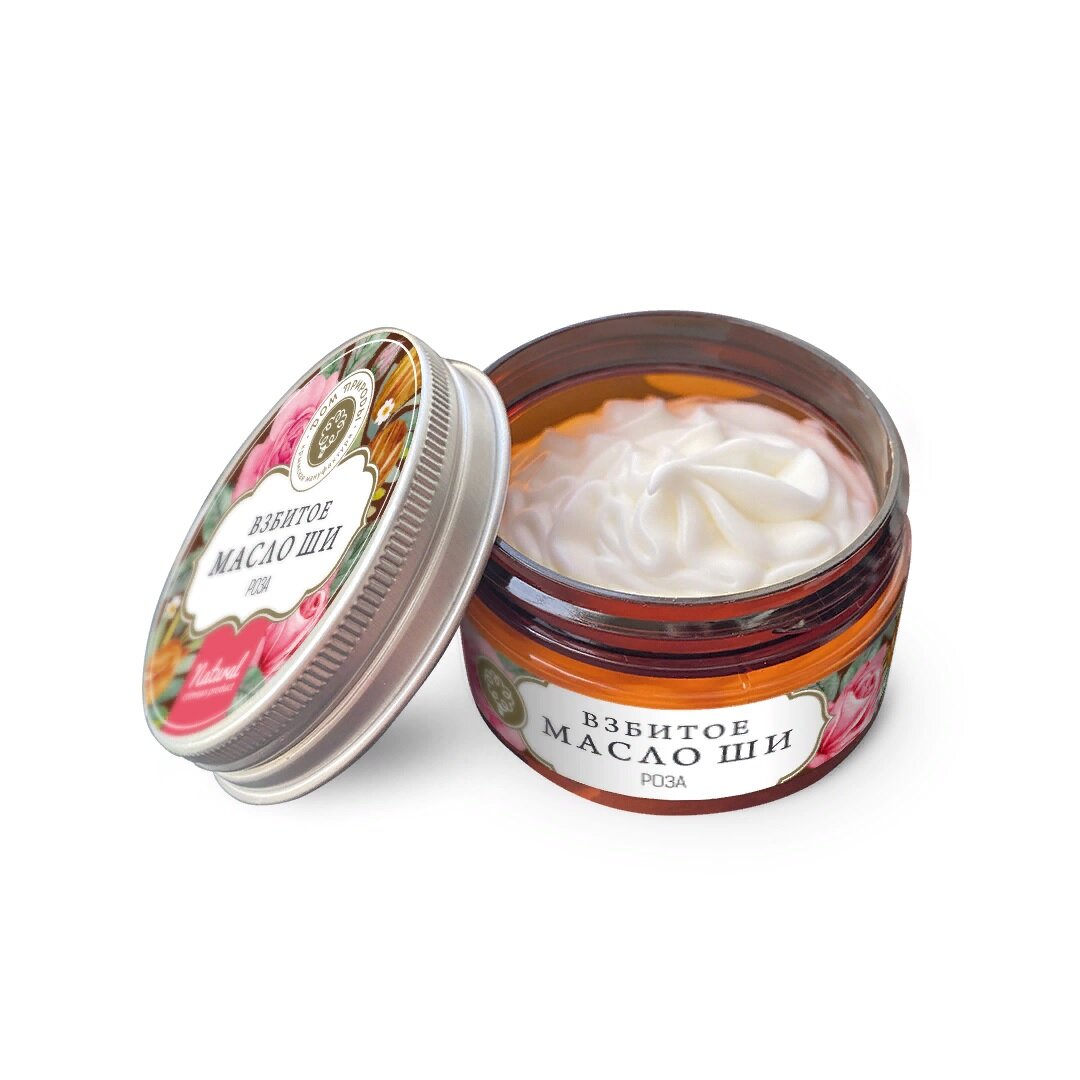 Дом природы Взбитое масло ШИ "Роза" насыщает витаминами, улучшает тонус, 45г