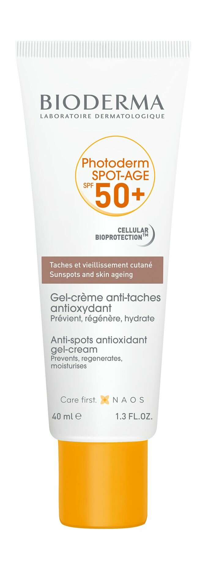 BIODERMA LABORATOIRE DERMATOLOGIQUE Фотодерм крем против пигментации и морщин SPF 50+, 40мл