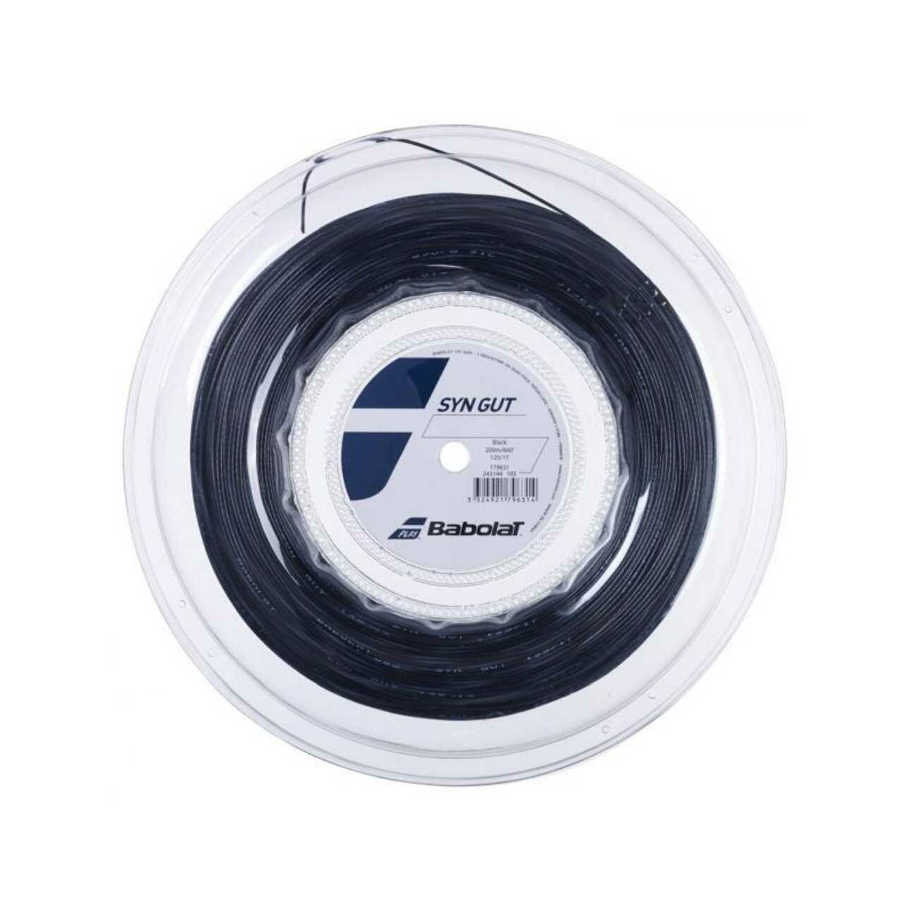 Теннисная струна Babolat Syn Gut черный 1.30 (нарезка) 241053