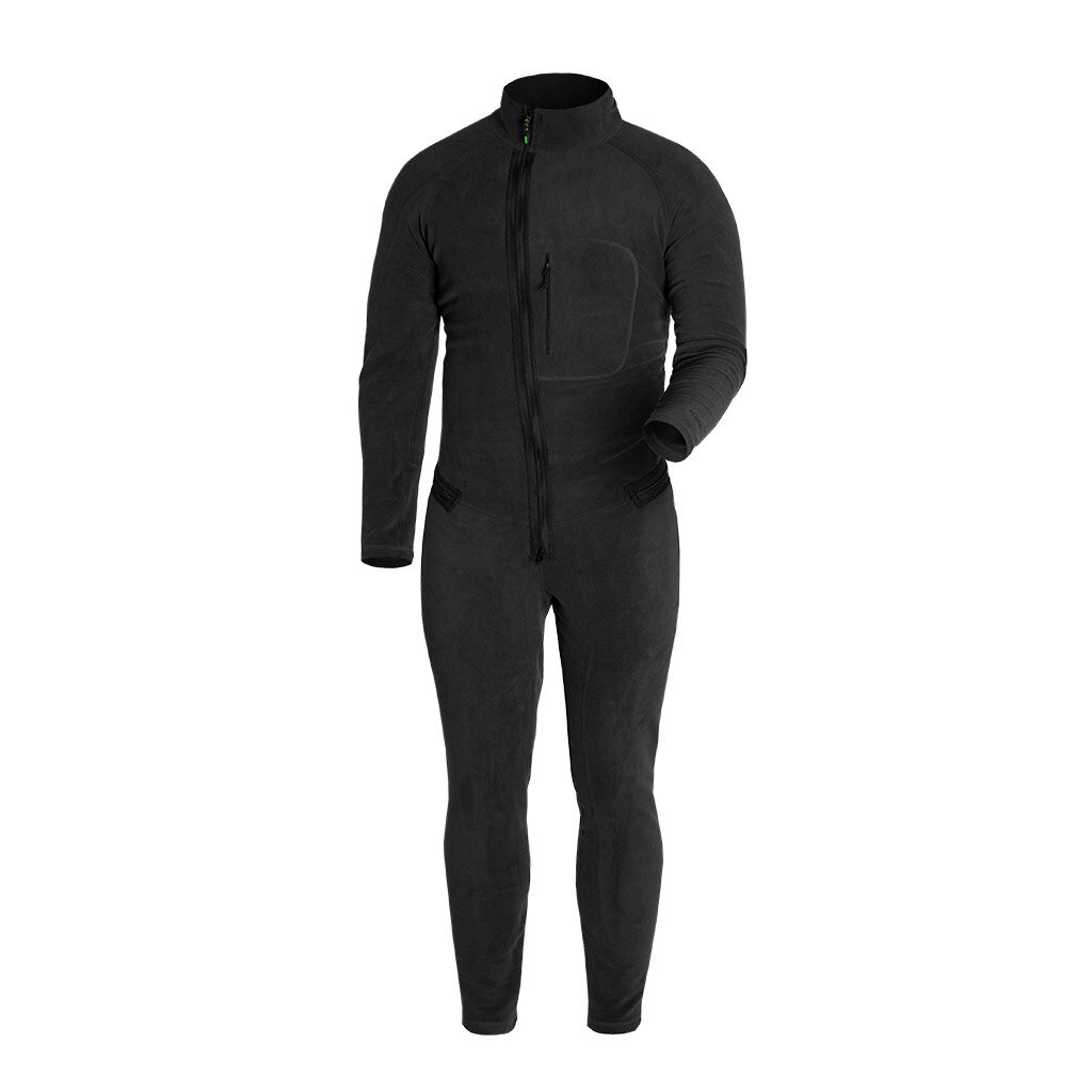 Комбинезон Росомаха флисовый (50, 170-176, Черный)
