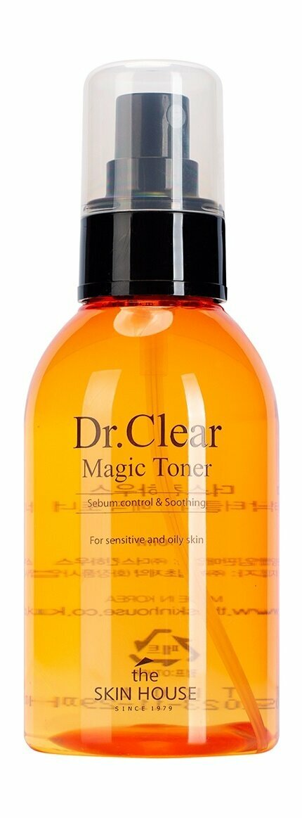 THE SKIN HOUSE Тонер для лица против воспалений Dr. Clear, 130 мл