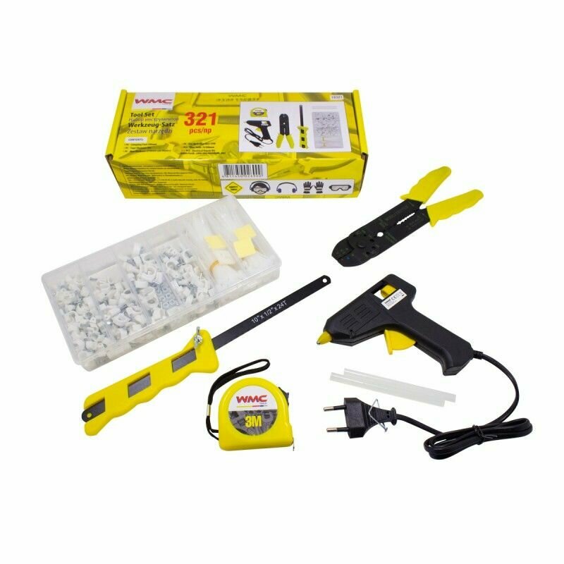 Набор инструментов WMC TOOLS WMC-10321, 321 инструмент, в кейсе, полупрофессиональный