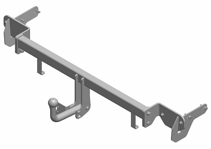 Фаркоп на KIA CERATO (2013) (без электрики, паспорт/сертификат в комплекте) Автос. KI 25