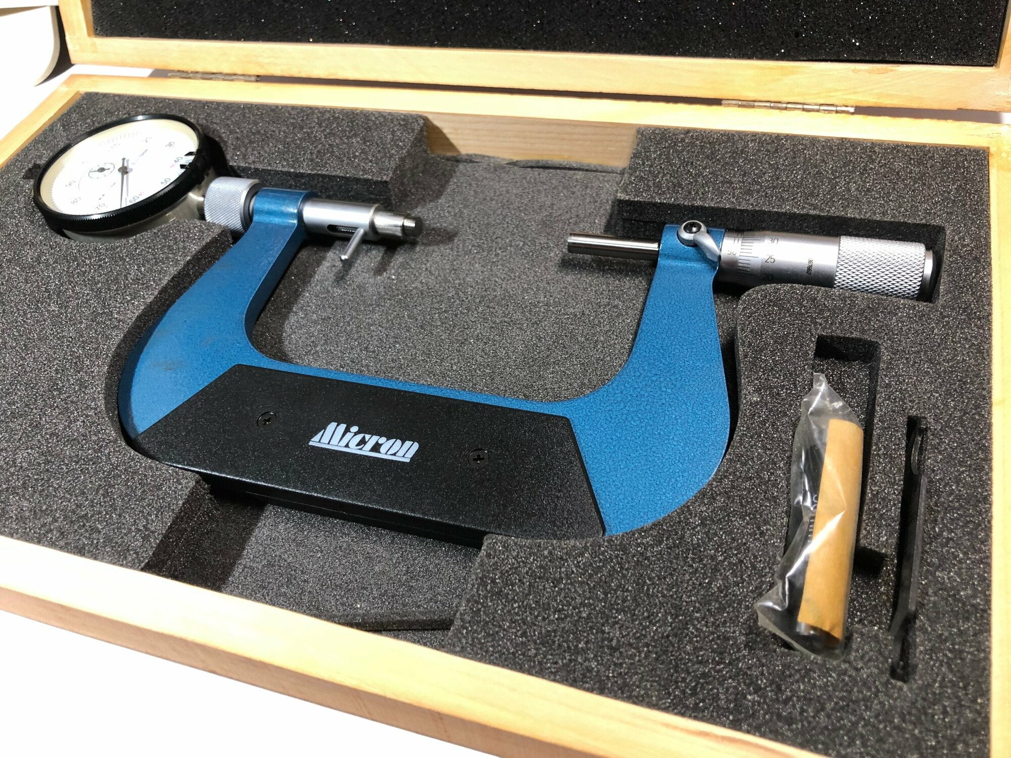 Микрометр рычажный Micron 75 мм 0.01 мм 50-75 мм