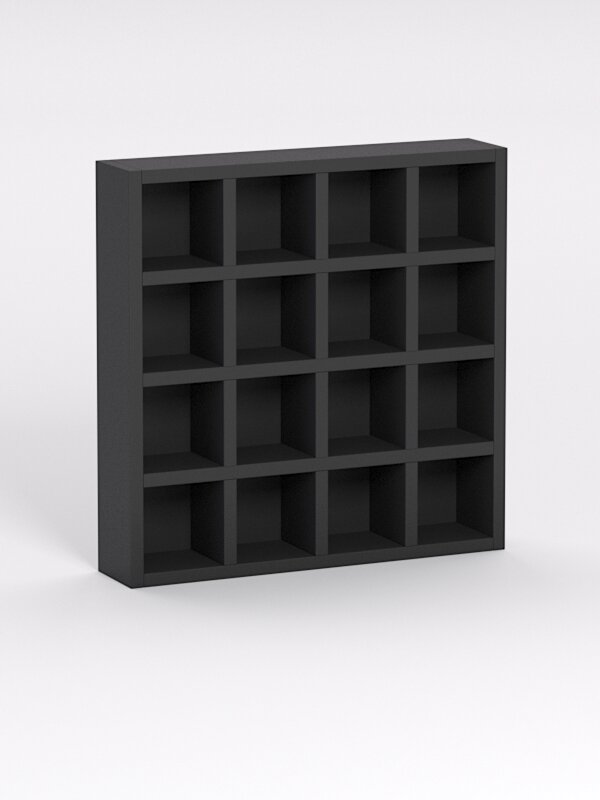 Стенд из ДСП для галстуков №1 настенный, Черный. Производитель товара - компания Westcom.