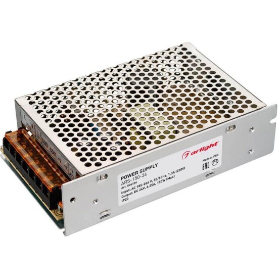 Блок питания Arlight ARS-150-24 24V 150W *20 IP 6.25A 026124