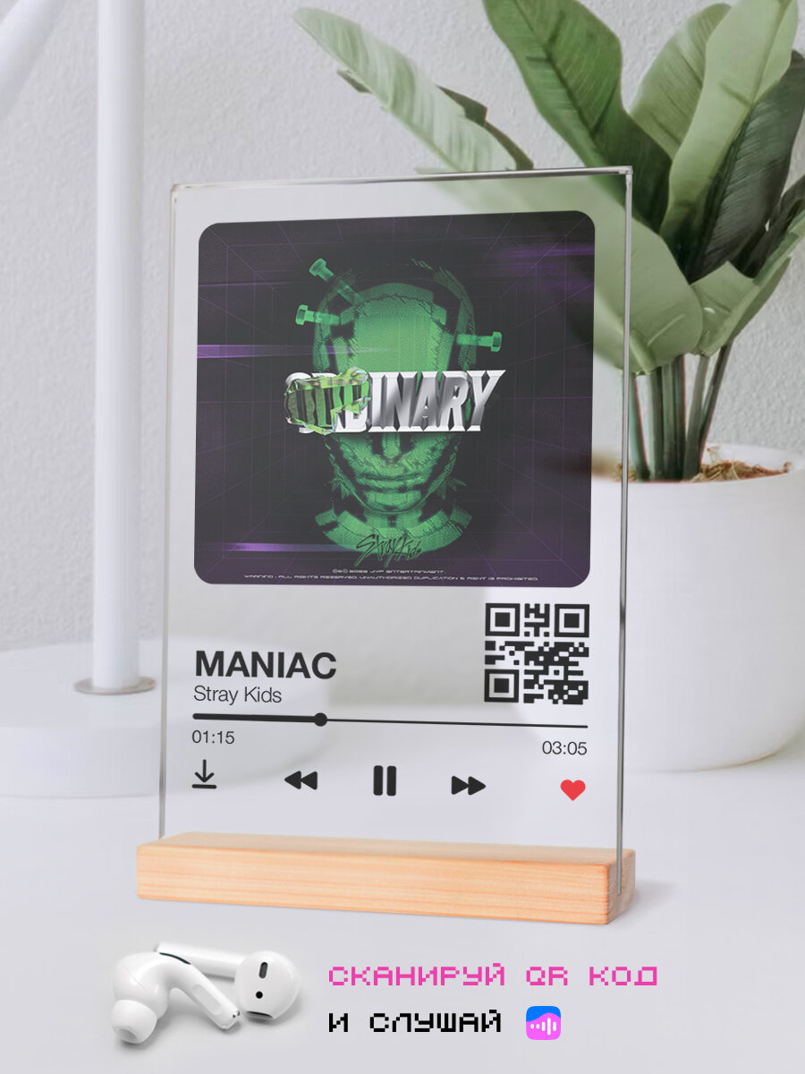 Музыкальный постер Stray Kids - Maniac
