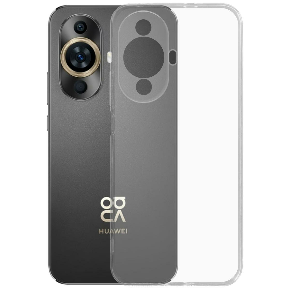 Чехол-накладка Krutoff Clear Case для Huawei Nova 11 — отзывы покупателей