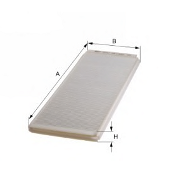 MFILTER K904 (1808600 / 1808602 / 21651182) фильтр воздух во внутренном пространстве