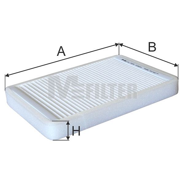 MFILTER K920 (13175553 / 1808610 / 21651979) фильтр воздух во внутренном пространстве